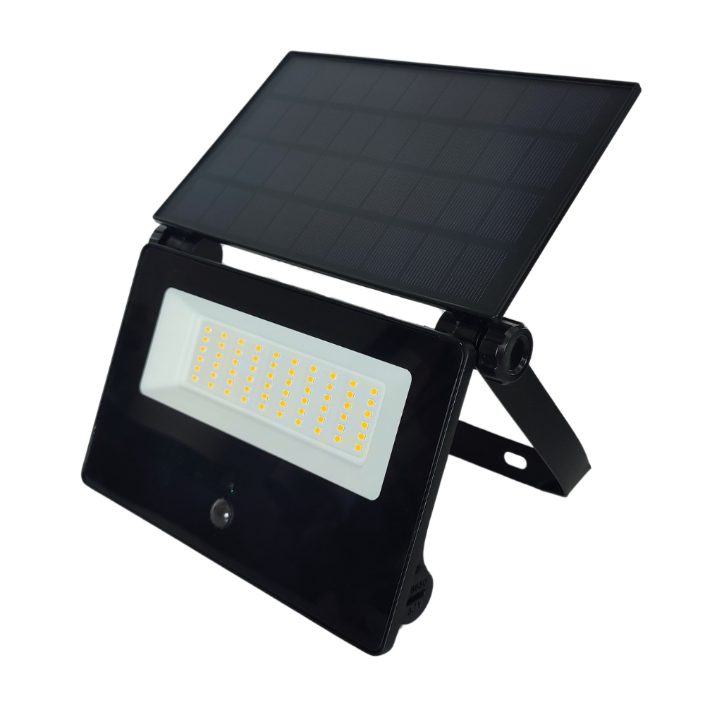 Naświetlacz solarny BALDUR 1800lm 4000K czujnik ruchu pilot DIO-0643 ...